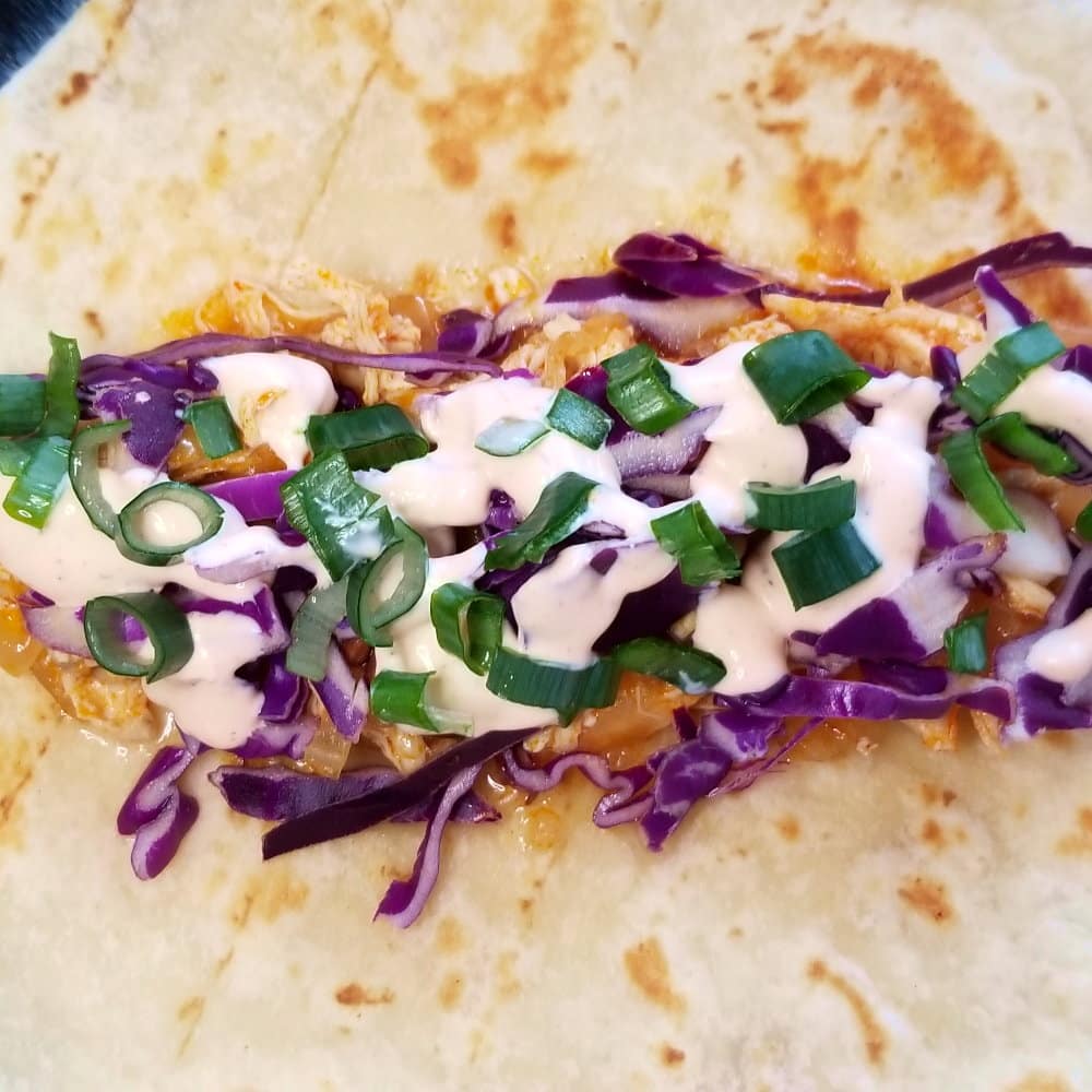 Ranch Buffalo Chicken Wrap - Avidly Ravenous